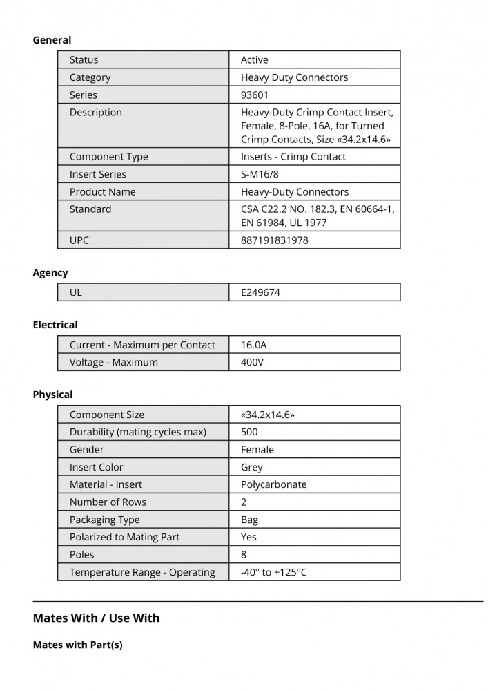 Product document image, page 2