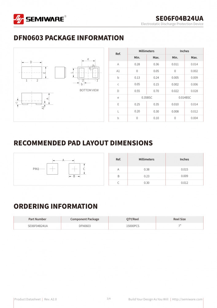 SE06F04B24UA datasheet page 3