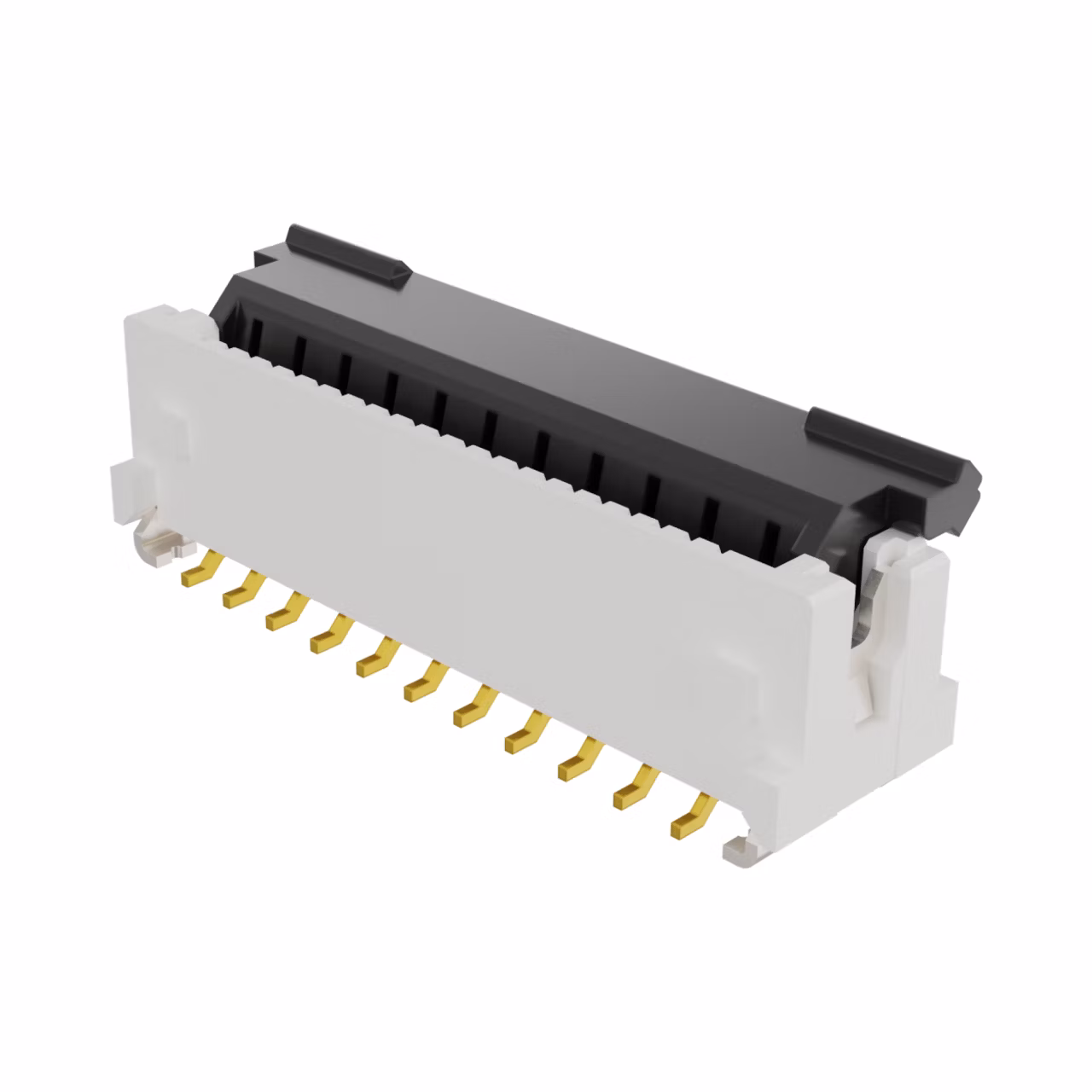Easy-On FFC/FPC Connector, 0.50mm Pitch, V-Flip Series, Vertical, 4.05mm  Height, 21 Circuits, Copper Alloy, 125°C Operating Temperature, Gold Plating for sale