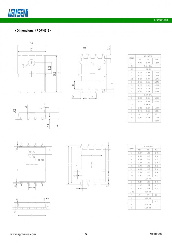 AGM6018A datasheet page 5