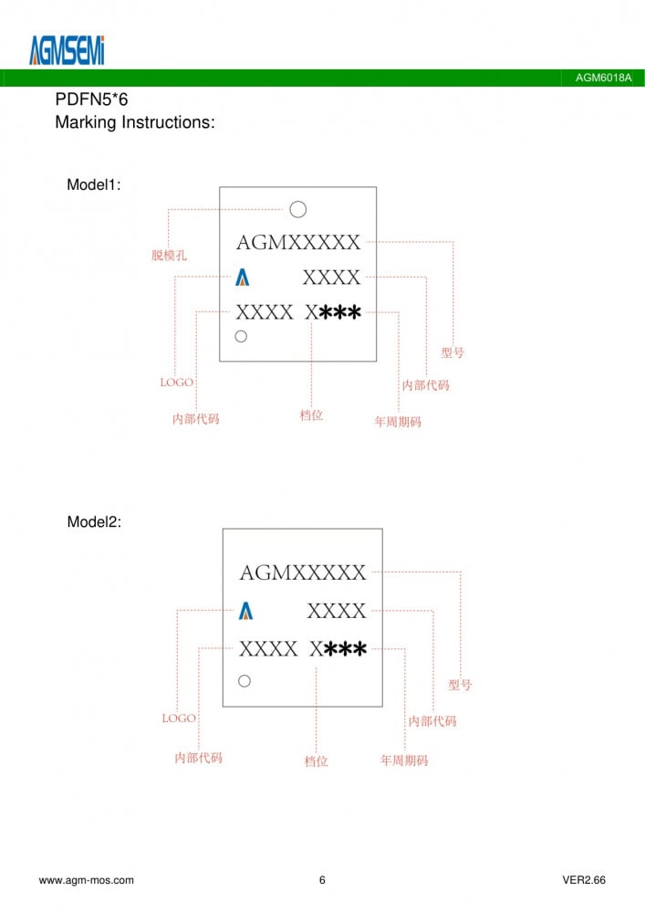 AGM6018A datasheet page 6