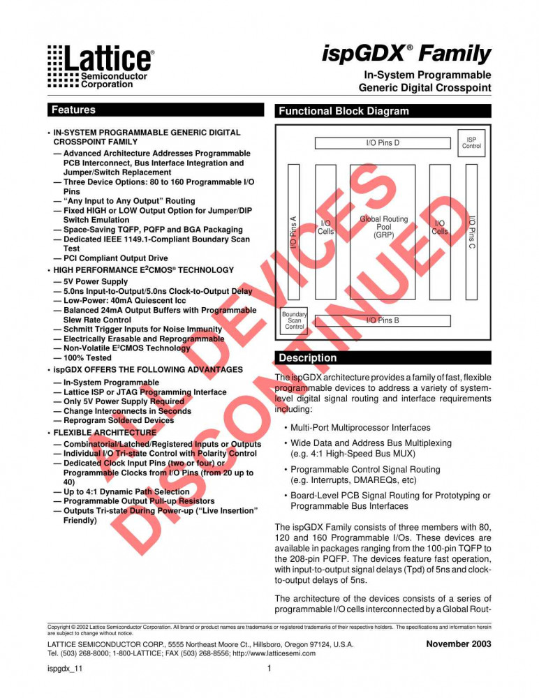 ISPGDX80A datasheet page 2