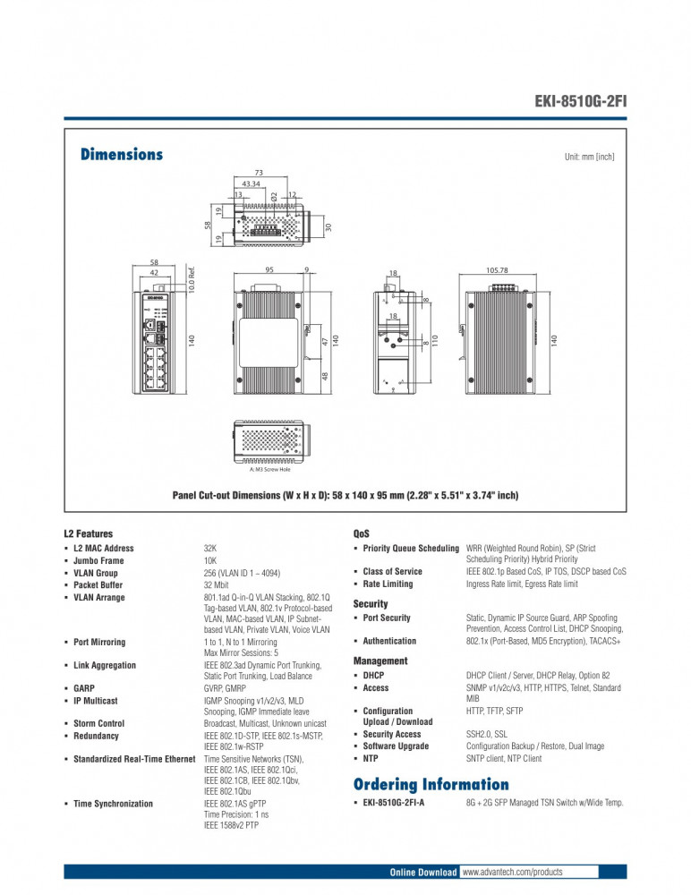 EKI-8510G-2FI product documentation page 2