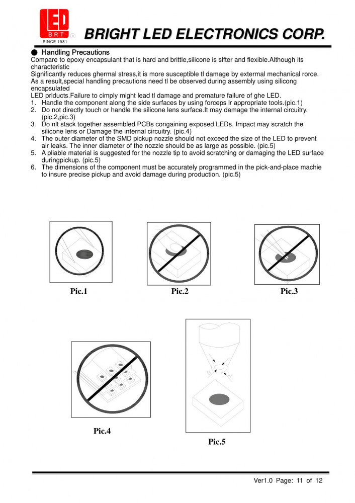 BL-3528A10 datasheet page 10