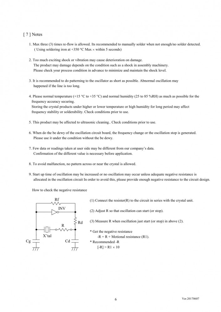 FA-238A specification page 7
