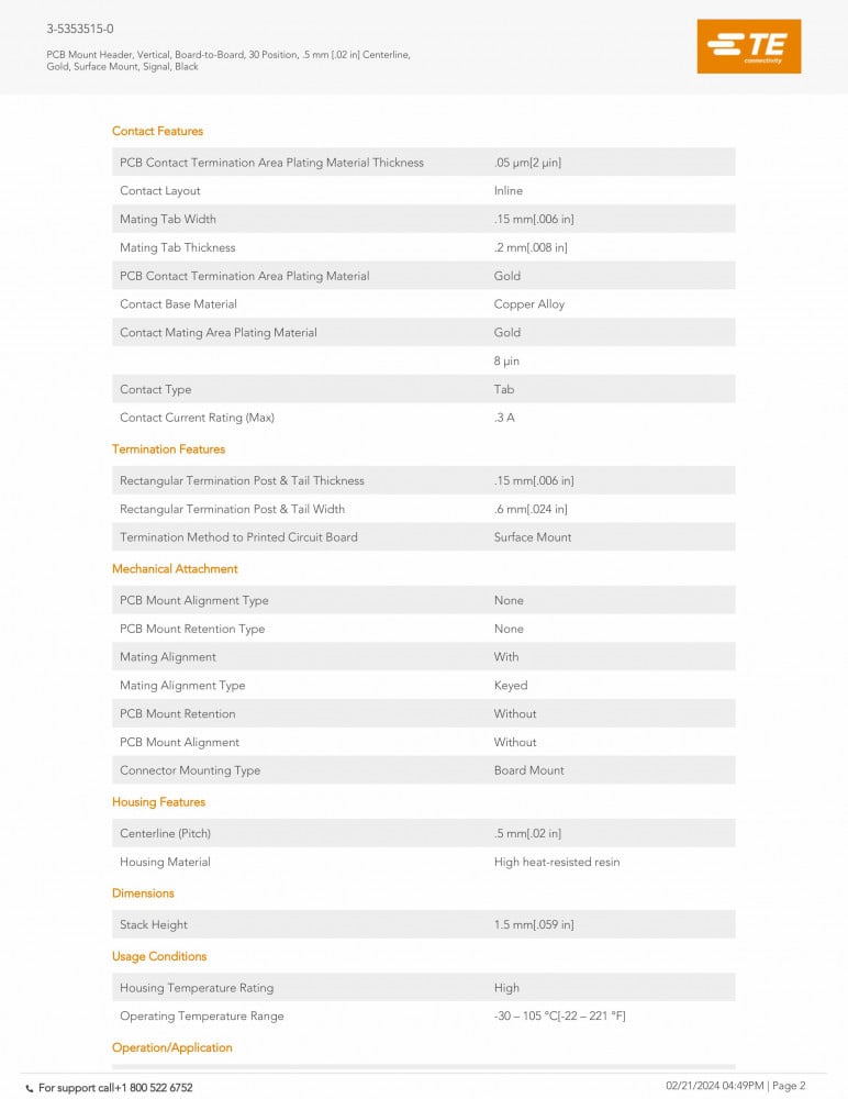 3-5353515-0 technical document page 2