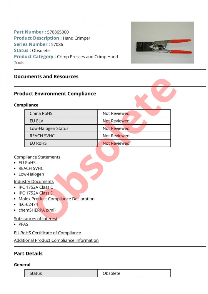 570865000 product document image, page 1