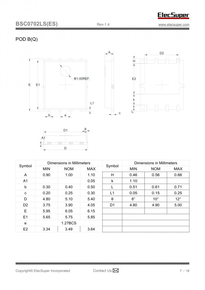 BSC0702LS(ES) datasheet page 7