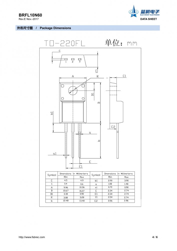 BRF10N60 datasheet page 4