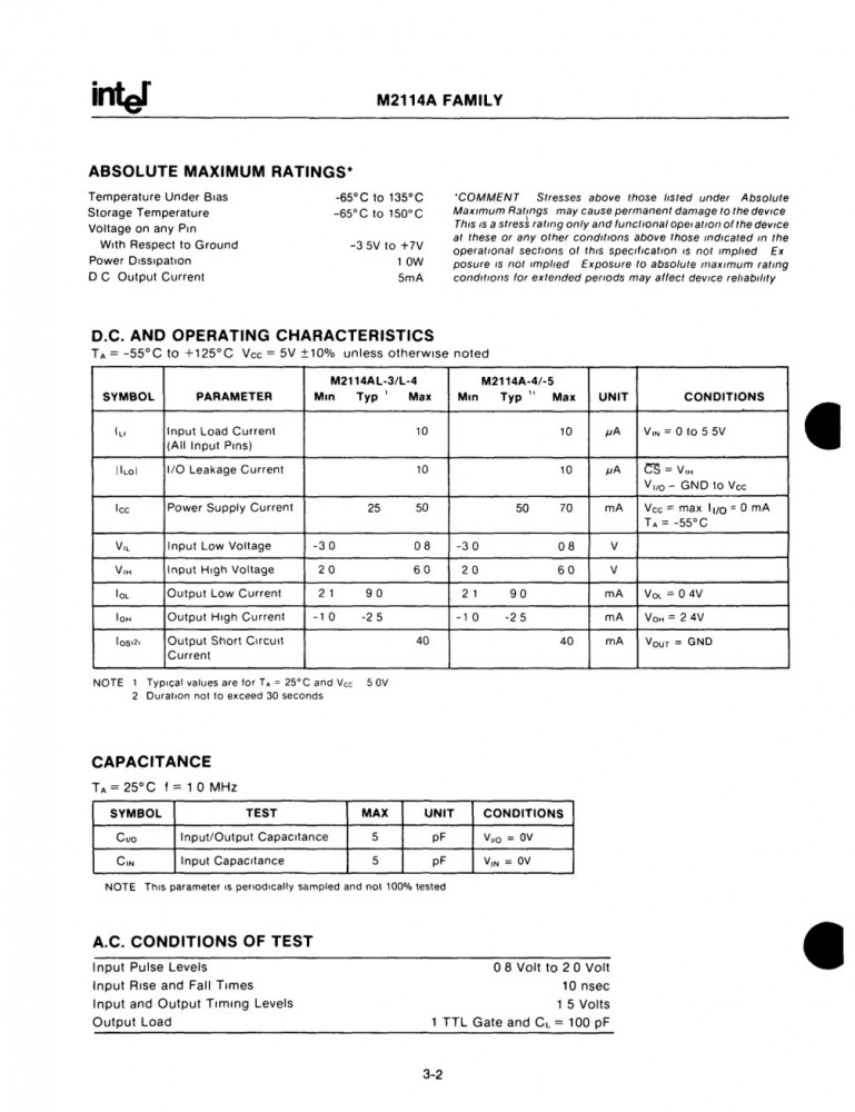 MD2114A-5 technical document page 2