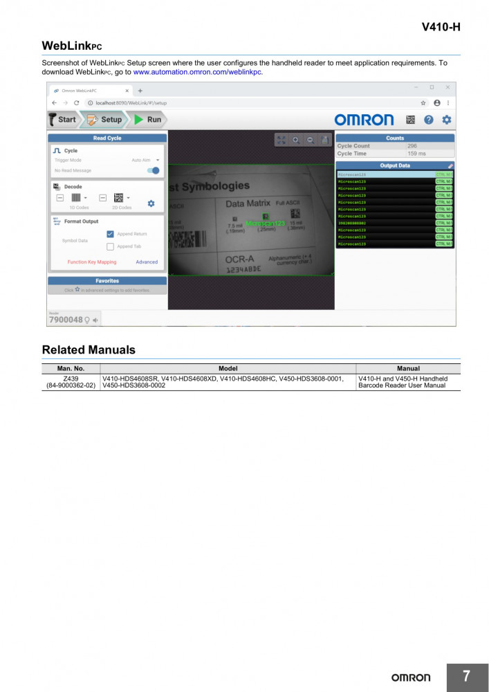 V410-H product document page 7