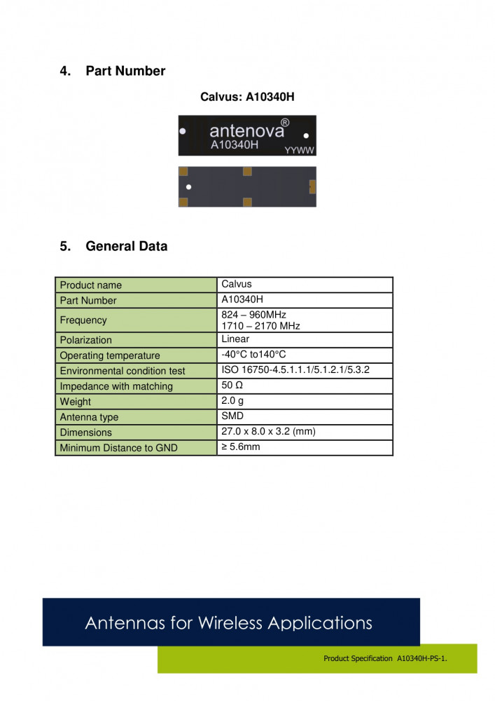 A10340H datasheet page 2