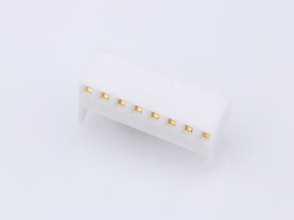 KK 254 PC Board Connector, Right-Angle, End-to-End Stackable, 0.51µm Gold (Au) Plating, 8 Circuits for sale