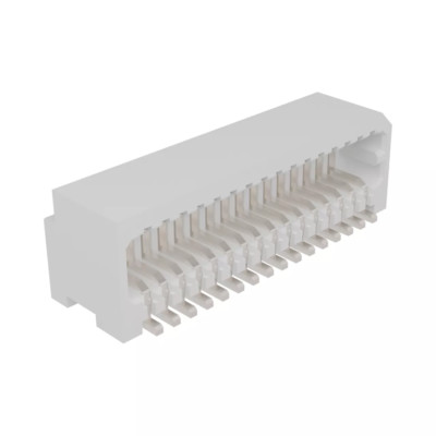 SlimStack Board-to-Board Connector, 0.80mm Pitch, Plug, 5.65mm Mated Height, 32 Circuits, Right-Angle, without Boss for sale