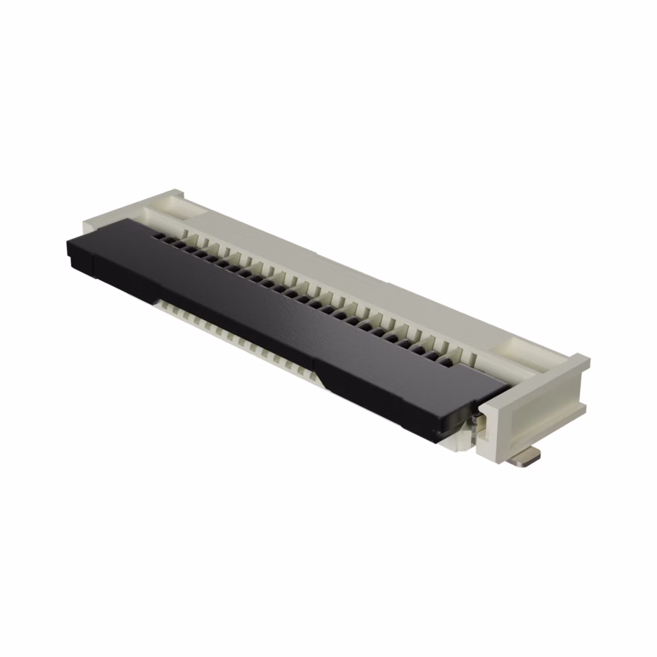 Easy-On FFC/FPC Connector, 1.00mm Pitch, 1.90mm Height, Single Bottom Contact (FS19), Right-Angle, Surface Mount, ZIF, 12 Circuits, Tin-Bismuth Plating for sale