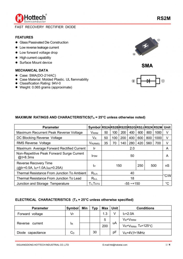 RS2M technical document page 1