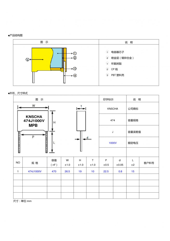 KNSCHA MPB474J3AE4KN15800 specification approval page 2