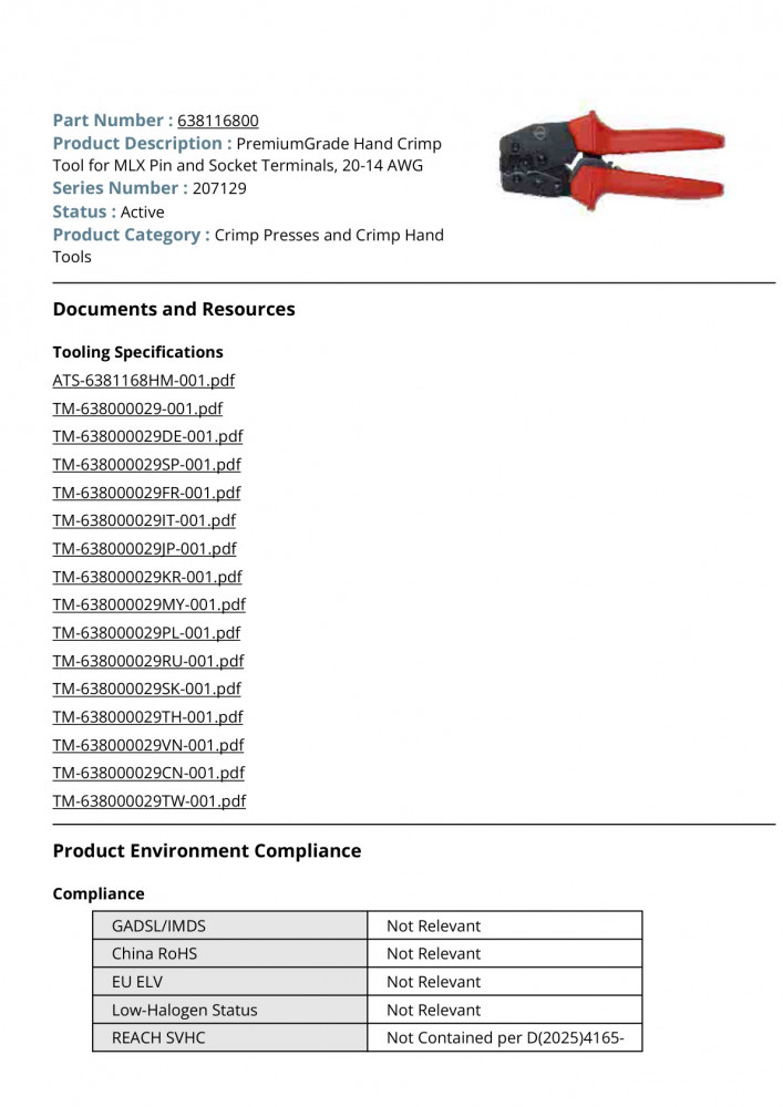 638116800 technical document preview, page 1