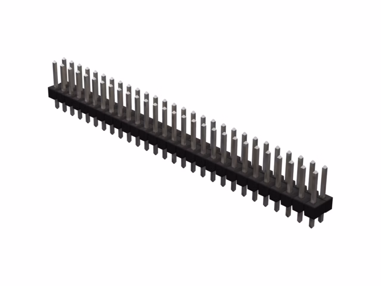 C-Grid Header, 2.54mm Pitch, Through Hole, Dual Row, Vertical, 56 Circuits, 2.54µm Tin (Sn) Plating, Bag Packaging, Lead-Free for sale