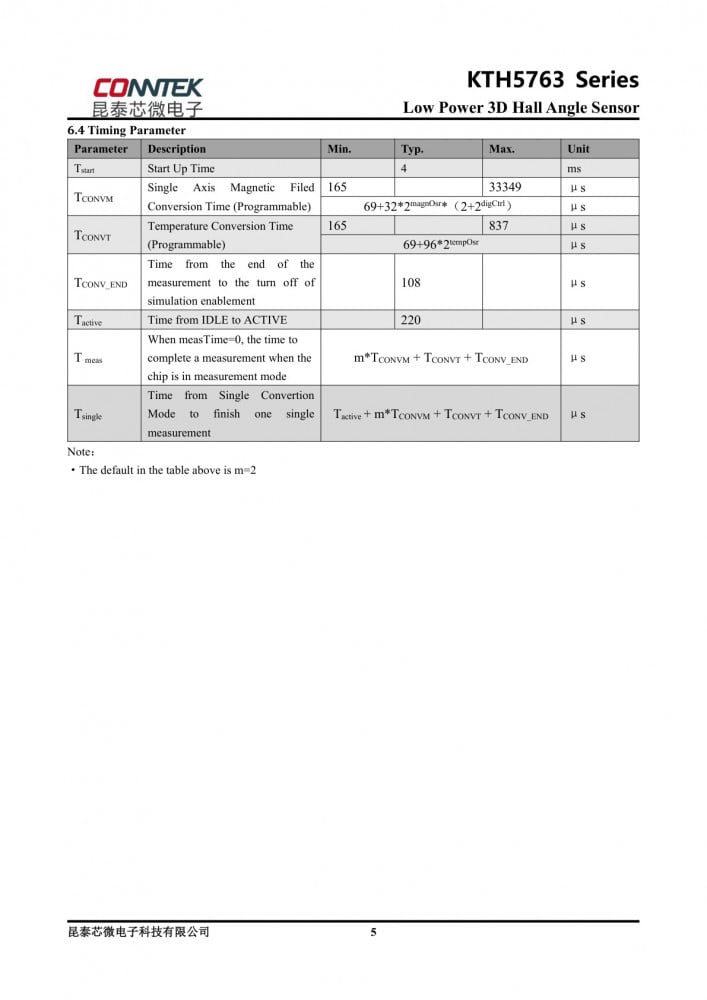 KTH5763 datasheet page 5