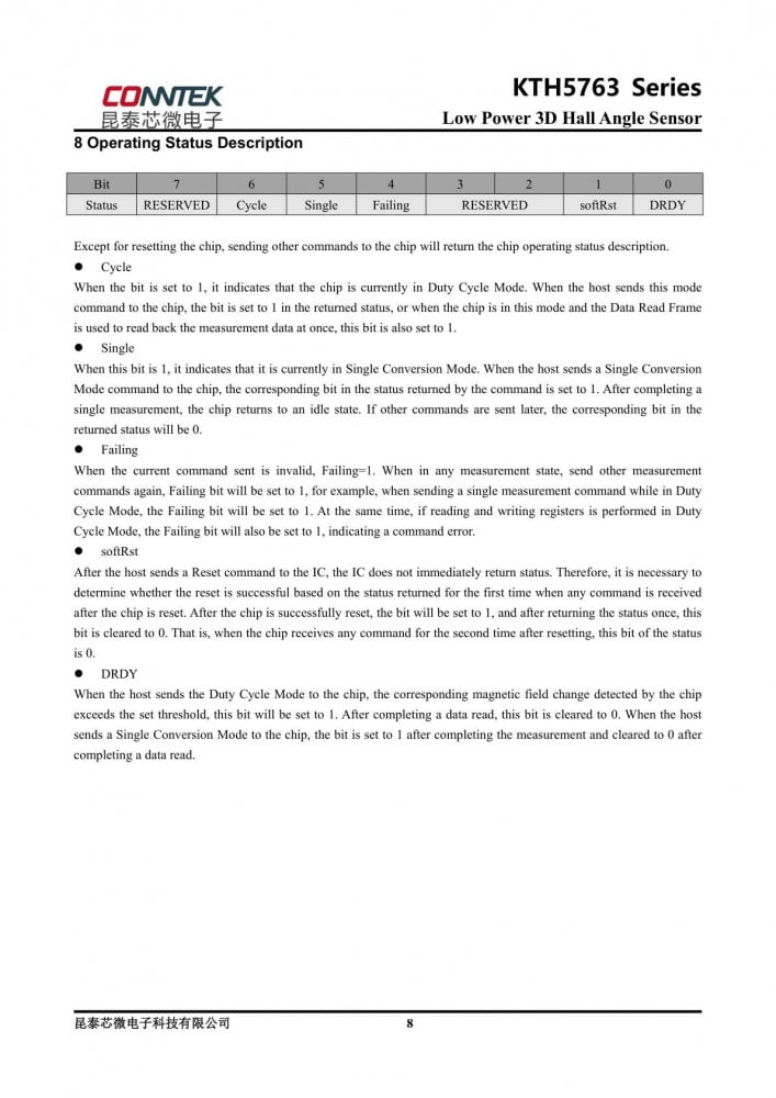 KTH5763 datasheet page 8
