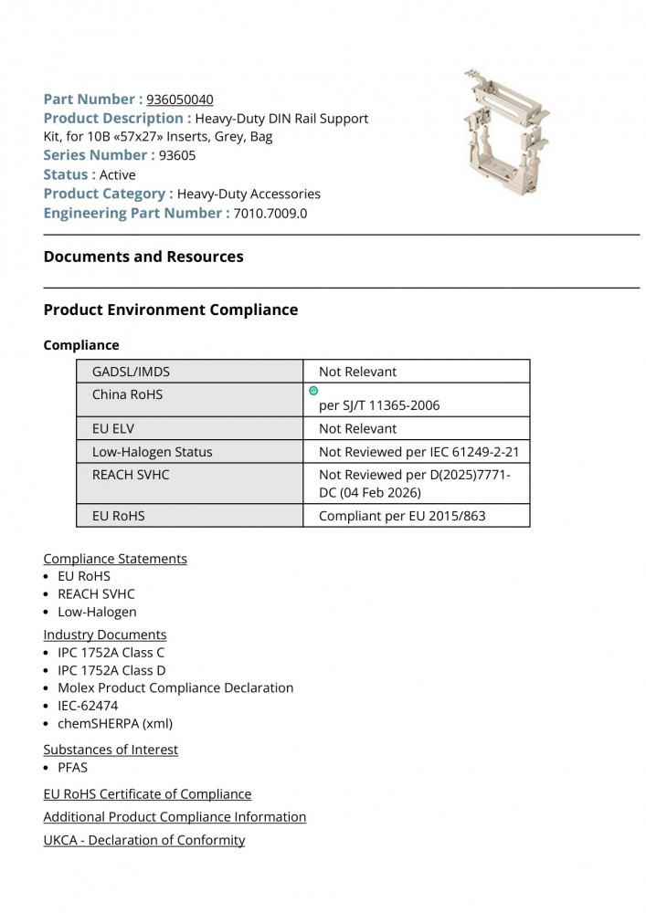 936050040 technical document image, page 1