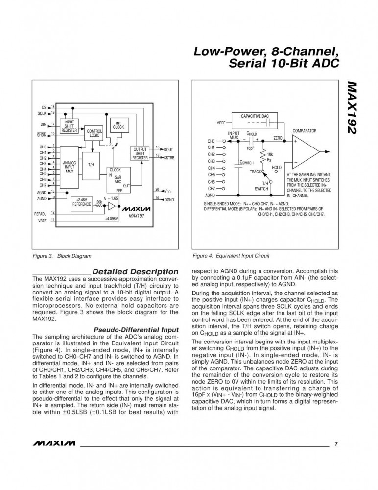 MAX192 datasheet page 7