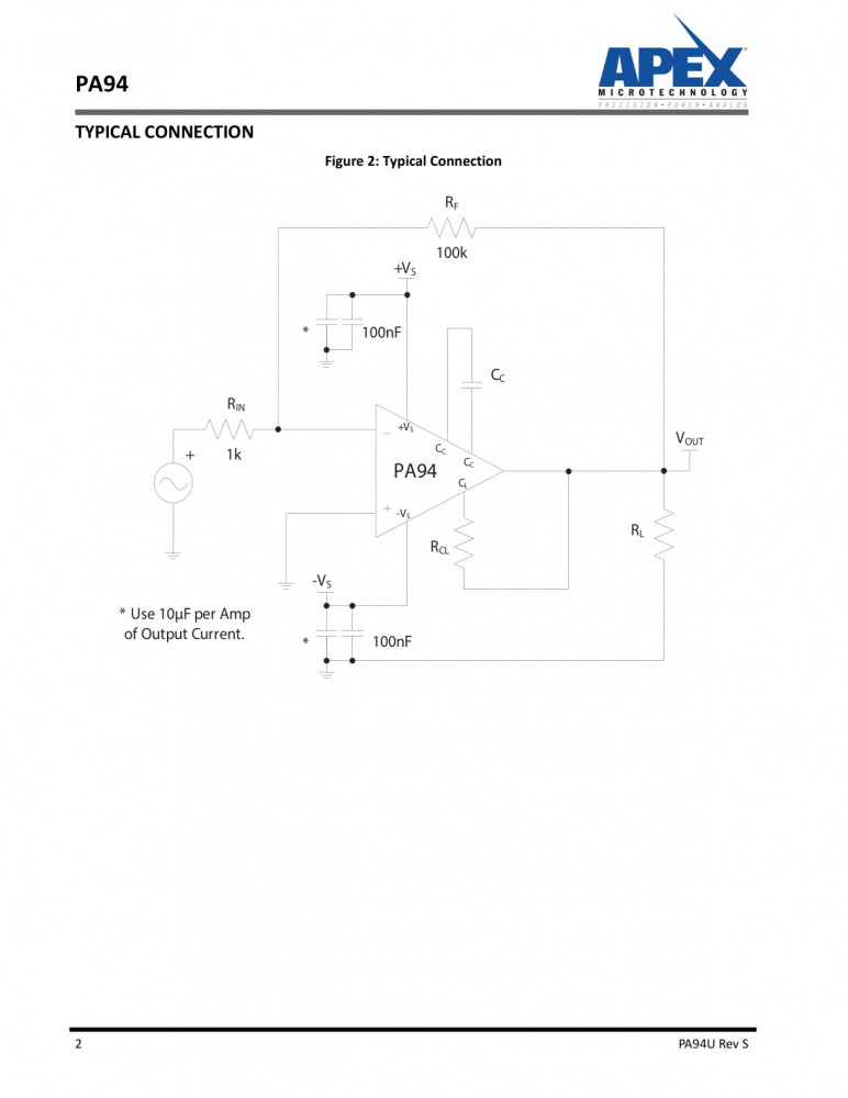 PA94 datasheet page 2