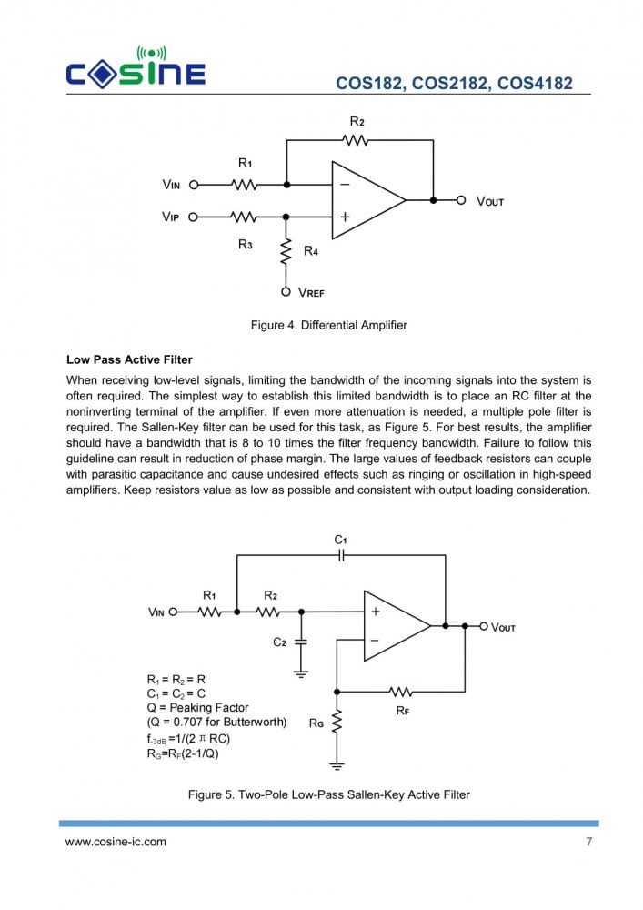 COS4182U datasheet page 7