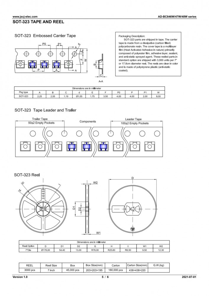 AD-BC847W-B datasheet page 5