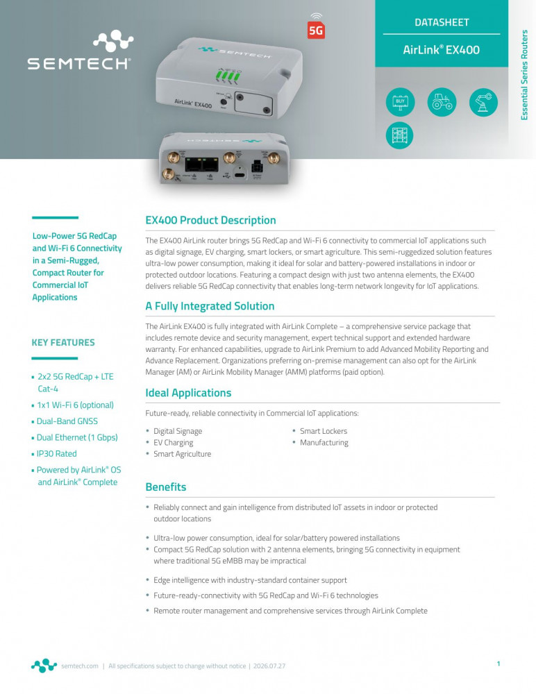 EX400 technical document image 1