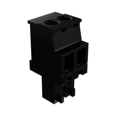 3.81mm Pitch Eurostyle Vertical Plug, Front Wire Entry, 2 Circuits for sale