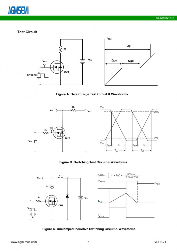 AGM10N15D datasheet page 5