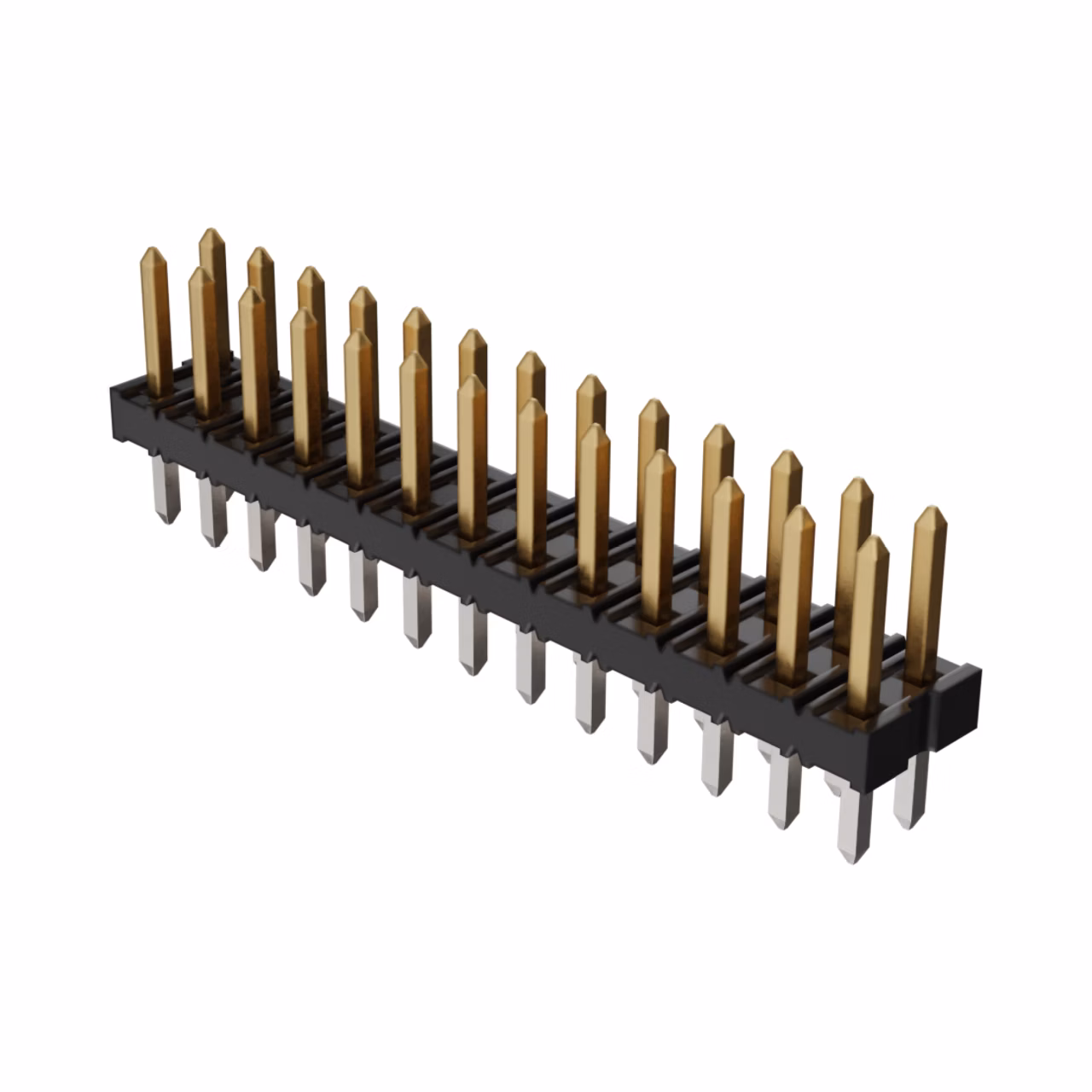 2.00mm Pitch Milli-Grid Header, Vertical, Through Hole, 26 Circuits, 0.76µm Gold (Au) Plating, Mating Pin Length 4.00mm, Tail Length 2.60mm, Tray, Lead-Free for sale