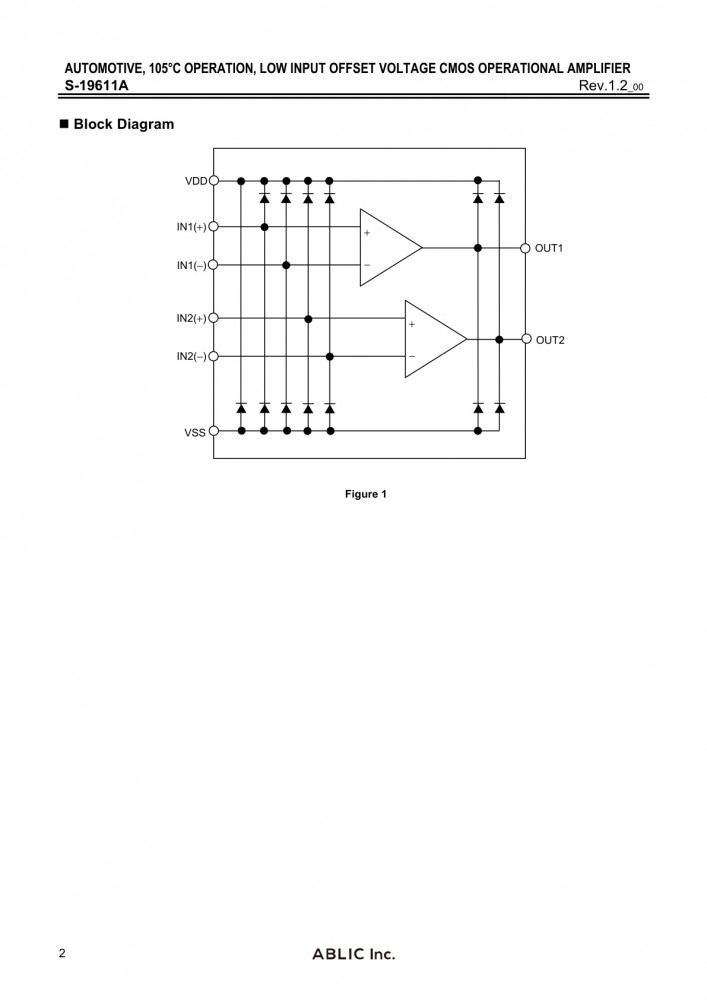 S-19611A datasheet page 2