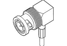 N Jack, Straight, 4-Hole Flange Mount, with O-Ring, Brass Body, Nickel (Ni) Plated, Candlestick Contact, 11.00mm Length, Tray, 50 Ohms