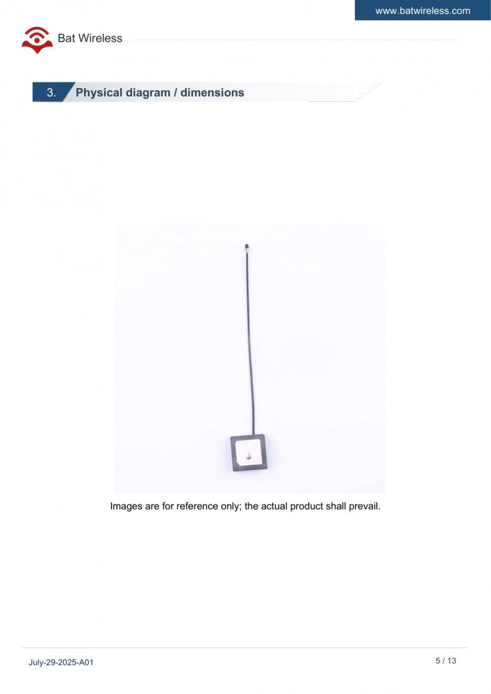 BWGPSCNX20-20B1Y4L120 technical document page 5