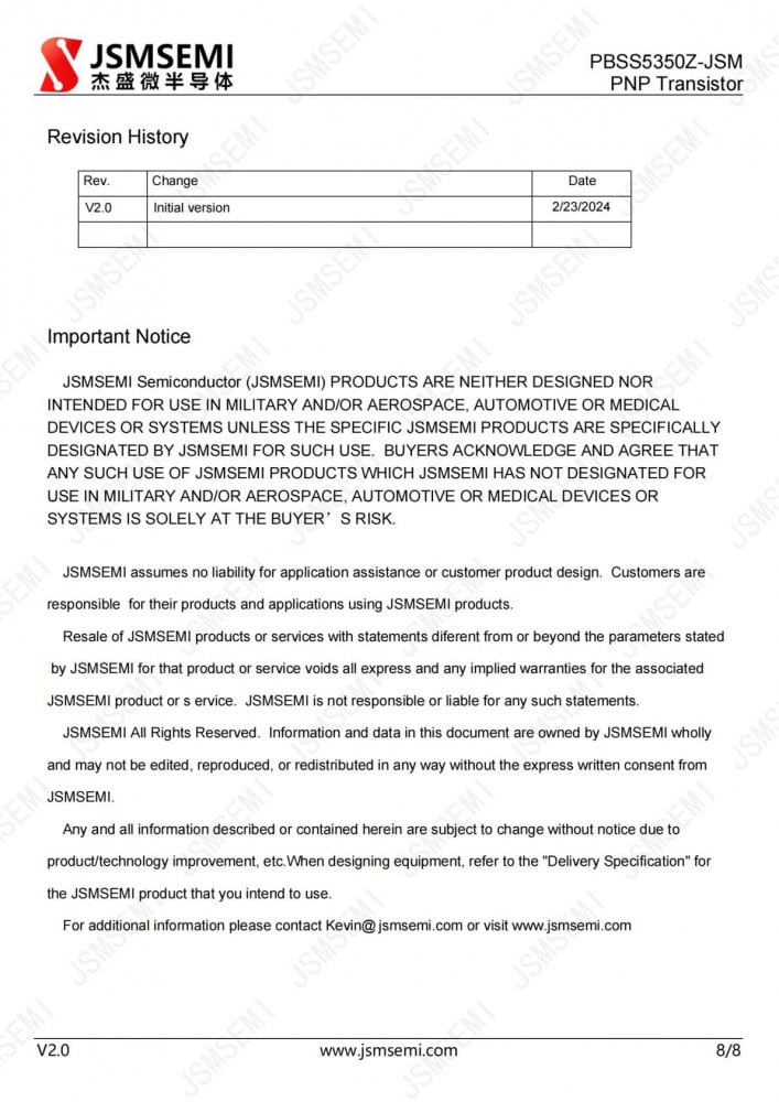 PBSS5350Z-JSM datasheet page 8