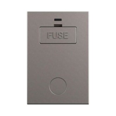 Arteor Advance - 13A unswitched fused connection unit matt titanium - Double pole fused 13A - Flex outlet with cord grip for sale