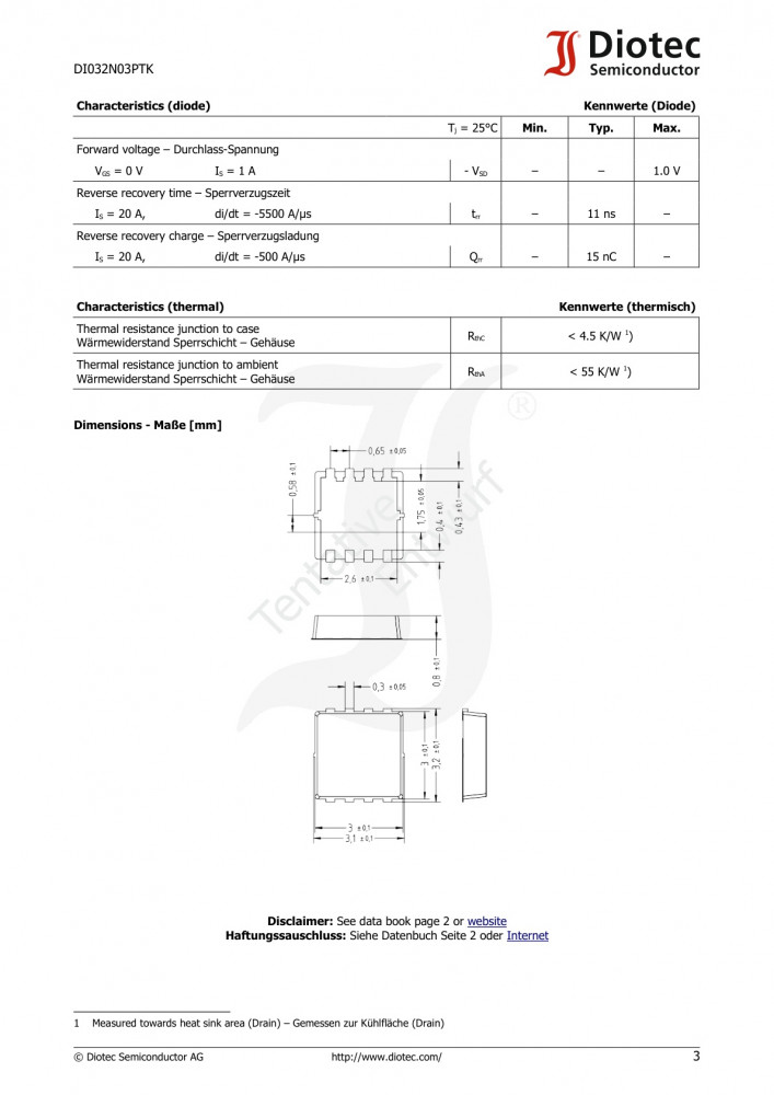 DI032N03PTK document page 3