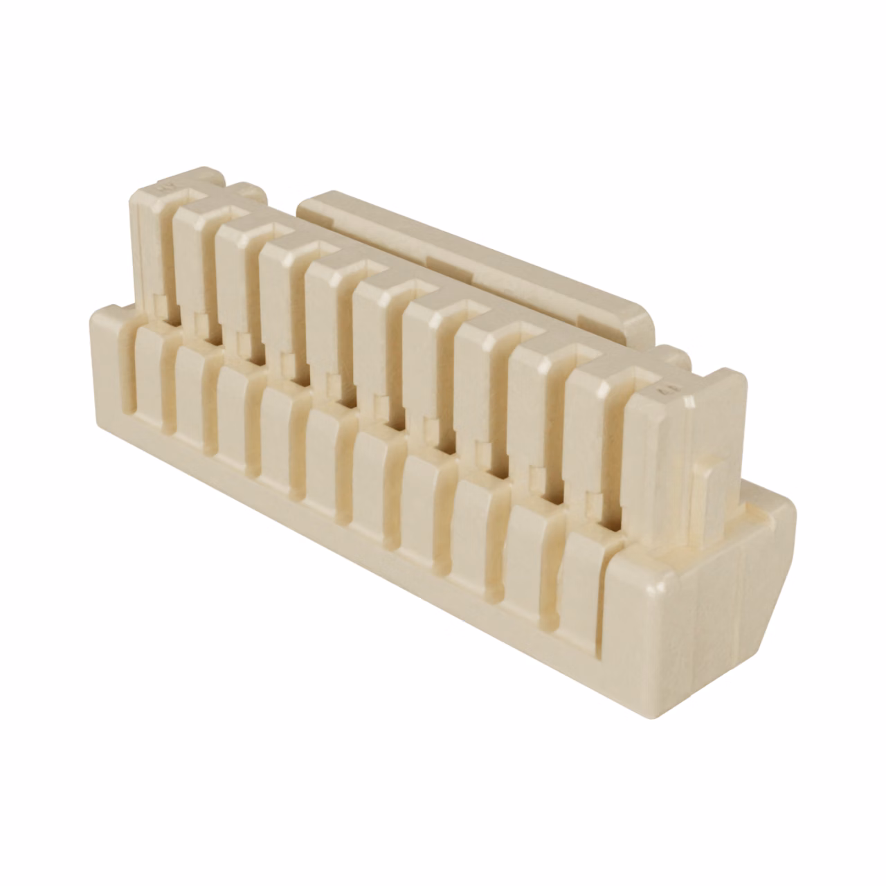 1.50mm Pitch, Micro-Lock Plus Receptacle Crimp Housing, Single Row, Positive Lock, 10 Circuits, Natural for sale