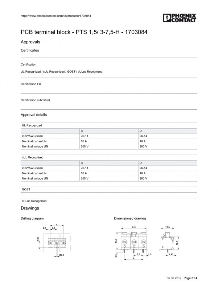 Phoenix Contact 1703084 product document page 3