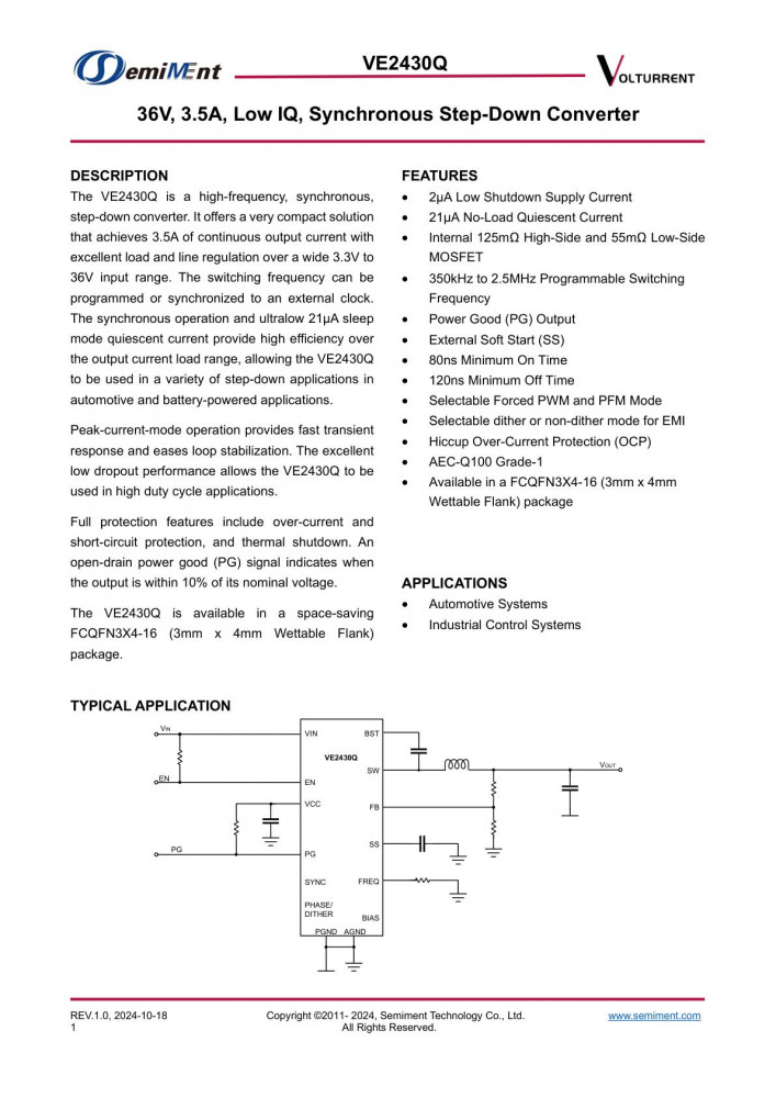 VE2430Q document page 1