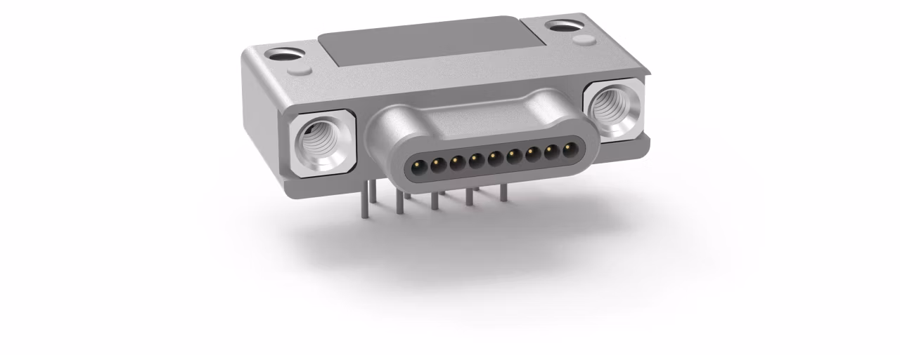 AirBorn N Series, Nano-D Board Mount Plug, 0.025
