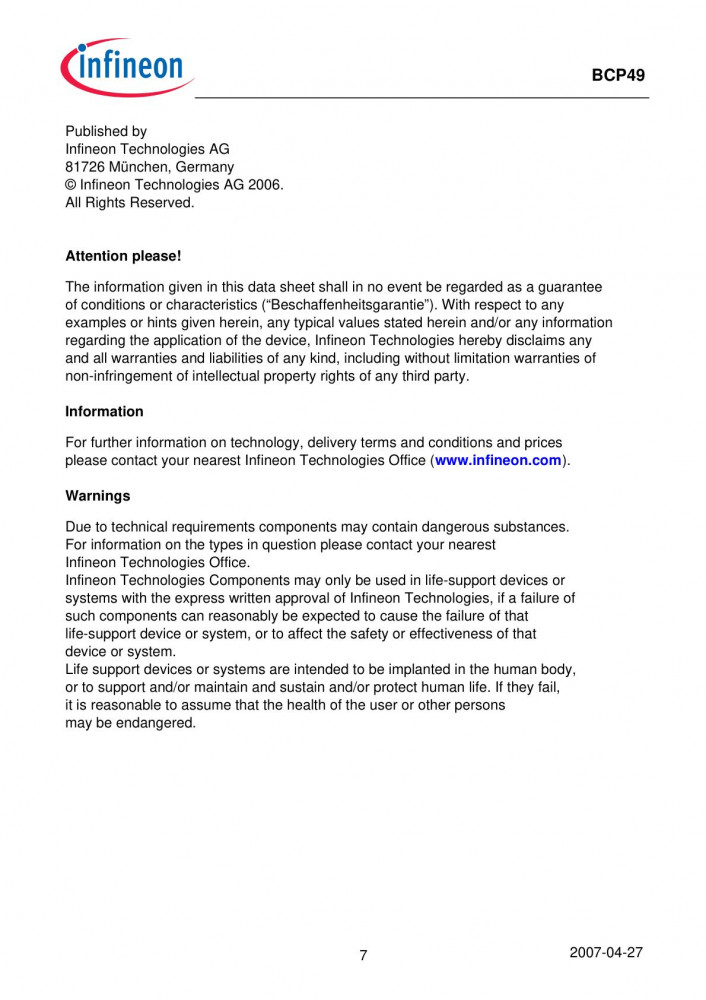BCP49H6419 datasheet page 7