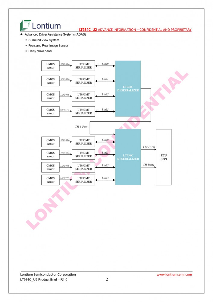 LT934C technical document page 2