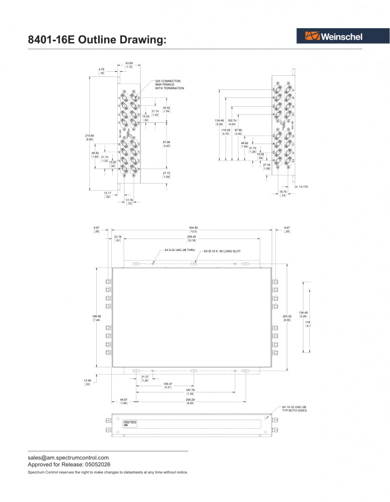8401 Series documentation page 3