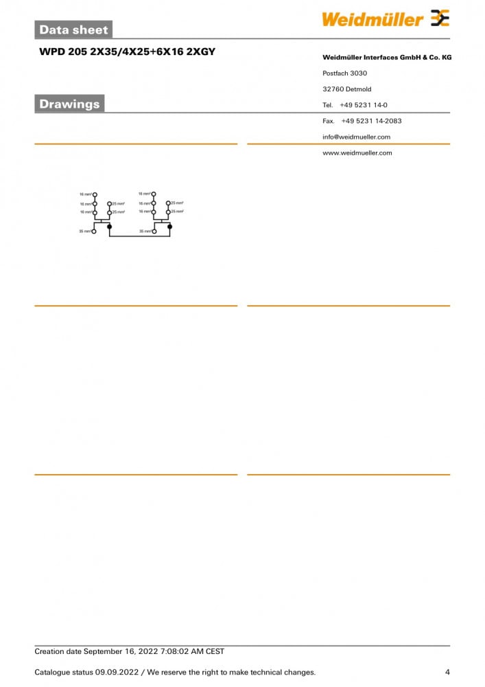 WPD 205 datasheet page 4