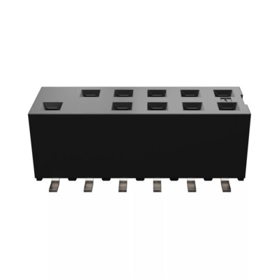Milli-Grid Vertical Receptacle, 2.00mm Pitch, Dual Row, Surface Mount, Top/Bottom Entry, Tube, 0.38µm Gold (Au) Plating, 12 Circuits, Circuits 1 and 4 Voided, Lead-Free for sale