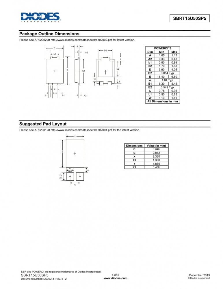 SBRT15U50SP5-13 datasheet page 4